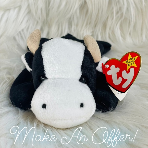 Ty | Toys | Daisy The Cow Ty Beanie Baby | Poshmark